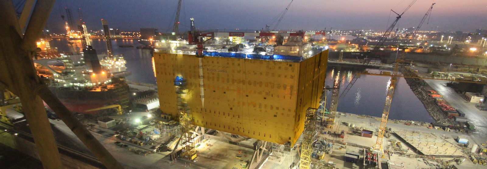 BorWin gamma HVDC Platform — Con4Mare